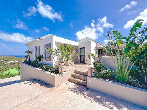 Villa Design, Vue Mer; Piscine Chauffée - Saint-Barthélemy