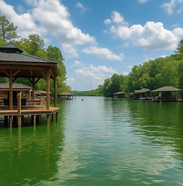Newly Renovated Home On Lake Sinclair Lakeside Hot Tub, Watersports, & Fishing - Milledgeville, GA