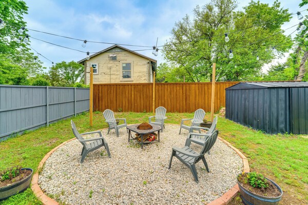 5 Mi To Dtwn: Dallas Home W/ Patio & Fire Pit! - Cotton Bowl Dallas