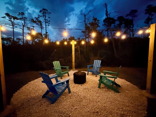 New! Beach Retreat+free Golf Cart+game Rm+firepit - Mexico Beach, FL