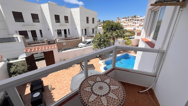 Fabulous Semi-detached House With Private Pool Close To The Sea - Nerja