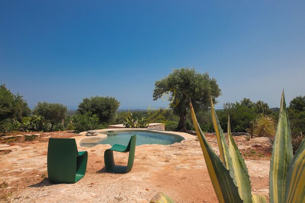 Td Apulianretreat Sea View Trullo With Heated Pool - Апулия