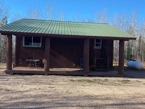 Three Lakes Cabin\n2 Br  1 Bath Cabin On 40 Semi Private Acres\n\nking Bed - Ely, MN