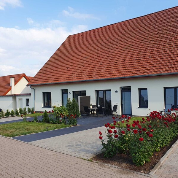 Moderne, Helle Ferienwohnung Mit Terrasse, Sauna & Alpakas - Entspannung Pur! - Bissendorf