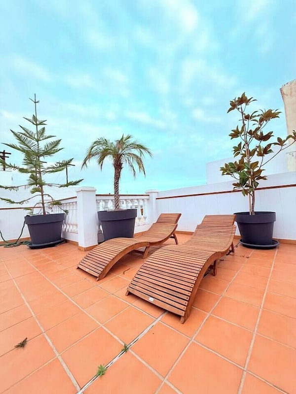 Centric But Quiet. Terrace With Views To The Sea - Nerja