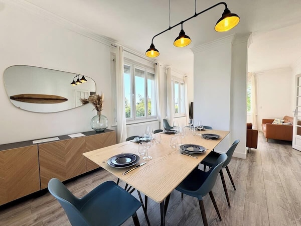 Spacieuse Maison Rénovée Avec Goût - Tout à Pied - Plage de Locmaria