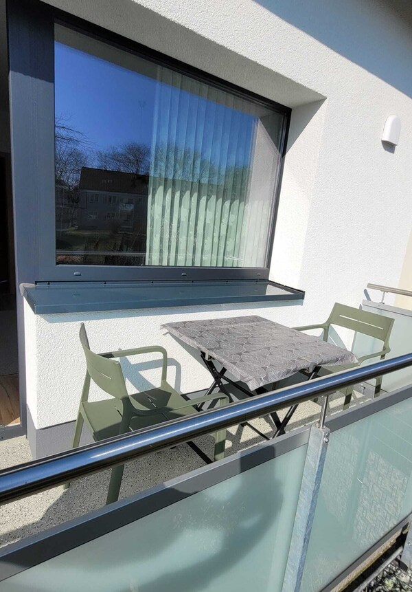Gemütliche 2-zi Fewo Mit Balkon - Oberhausen