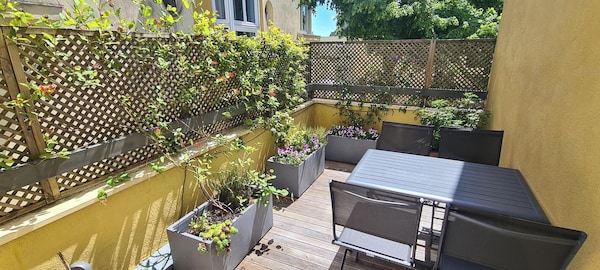 Very Quiet, Bright Duplex Apartment On The Edge Of A Forest, 15 Minutes' Walk From The Town Center - Fontainebleau