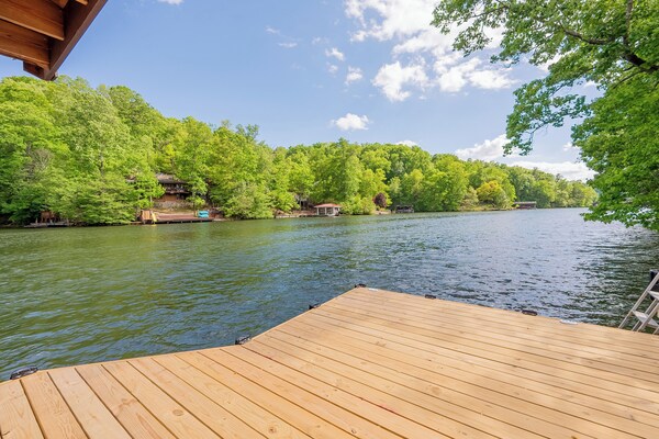 Private Lakefront Home With Dock, Forest Views, Balconies, Game Room, And Cozy Indoor Charm - Claytor Lake State Park, Dublin