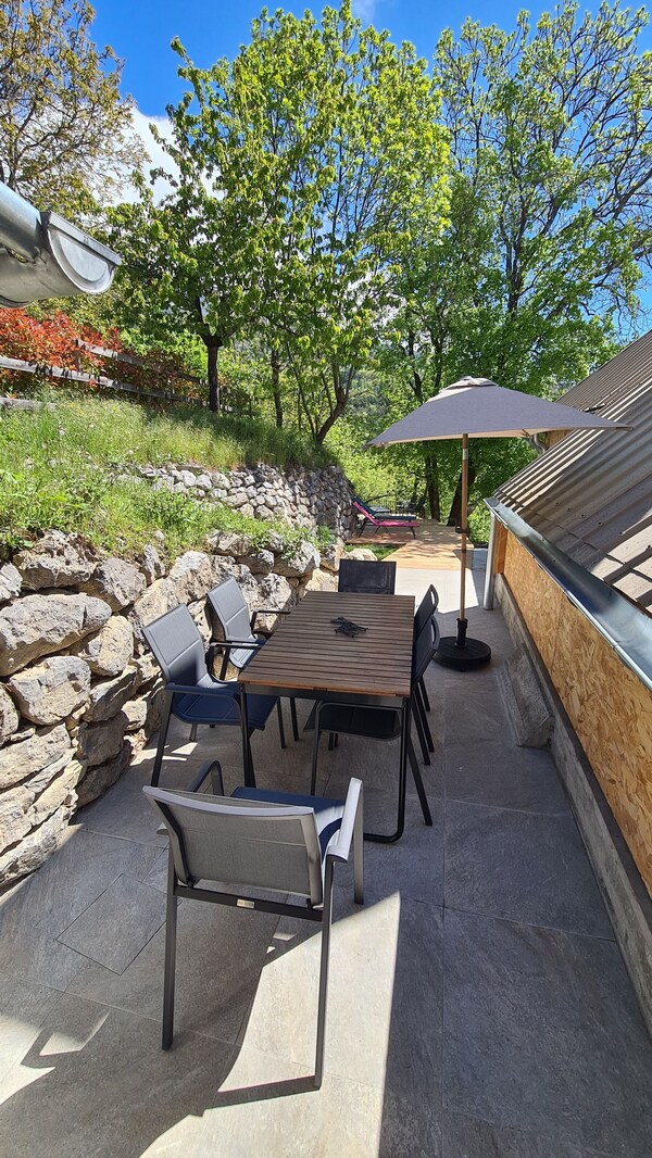 Recently Renovated Mountain Dwelling***, Terraces With Lake, Mountain And Forest Views. - Lac de Serre-Ponçon