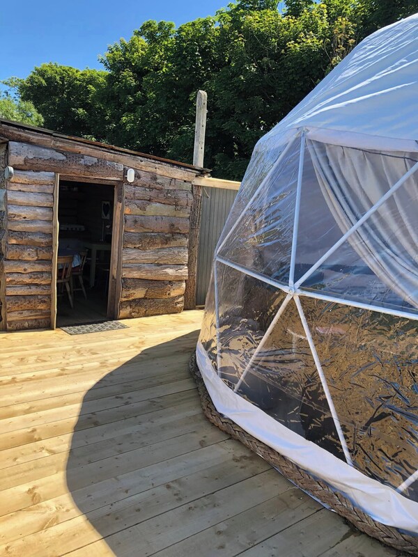 Spacious Domes Nestled In The Heart Of North Pembrokeshire. Glamping At Its Best - Fishguard