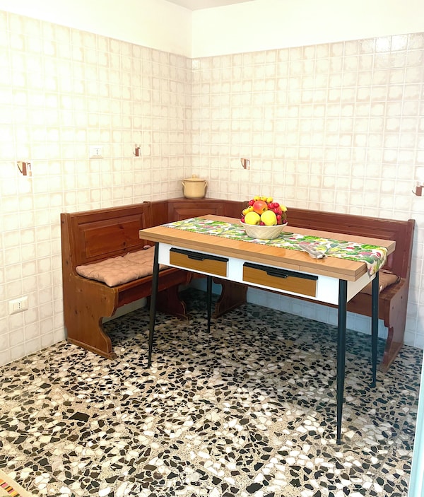 Salentine House In The Center Of Town With Two Bedrooms, Bathroom And Kitchen - Galatina