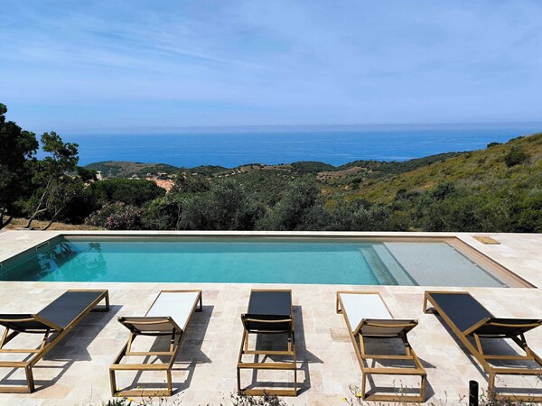Villa In The Maquis  Sea View  Pool - Sagone