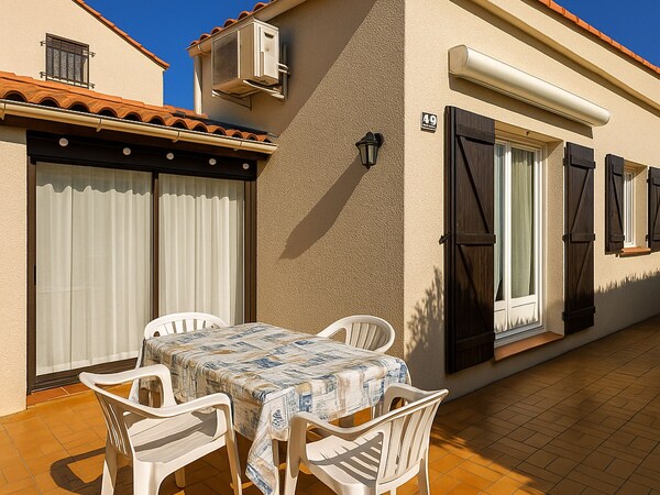 Pavillon à Argelès-sur-mer - 4 Pers., Terrasse, Parking, à 10 Min De La Plage - Collioure