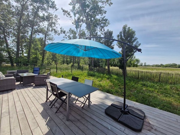 Beautiful House 2024, 4 Bedrooms For 8, Pets Allowed, Parking - Vendée