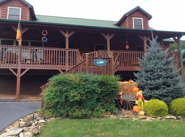"Inn The Valley" New/dog Friendly/cabin/elk/hot Tub/shuffleboard/gas Fireplace - Maggie Valley, NC
