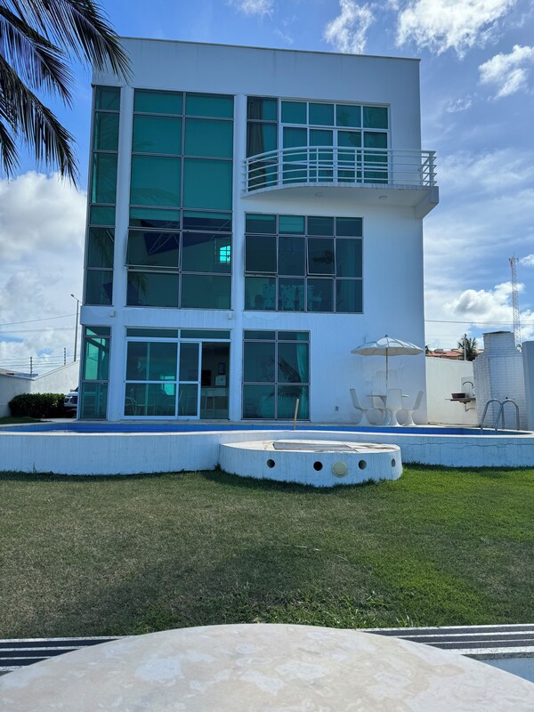 Spacious Villa/ocean View With 8 Bedrooms And Ac, Wifi In Lovely Porto Das Dunas - Aquiraz