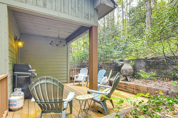 1 Mi To Downtown Cashiers: Private Cabin W/ Deck - Cashiers, NC