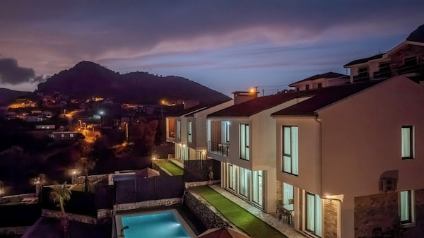 Villa Lotus\nözel Havuzlu Lüks Villa,özel Bahçe Ve Veranda , Açık Alanda, Veranda - Bozburun