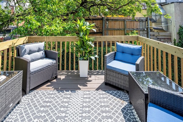 Prime Mt Adams+lux Beds+sleeps 6ppl+deck Views+smart Tvs+spacious Living Rooms - Newport Aquarium, Newport