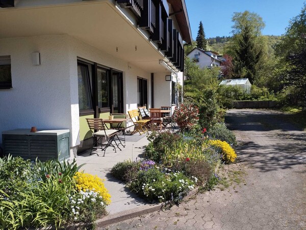 Apartment 'Gänsbach' With Private Terrace, Shared Garden And Wi-fi - Hechingen