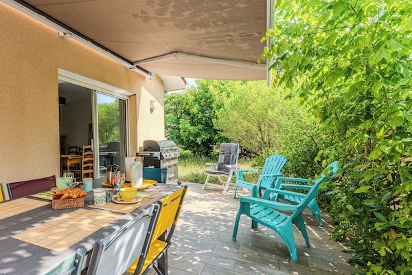 Villa Les Tamaris Havre De Paix Pour 8 Personnes Avec Jardin, Proche Des Plages Darcachon - Dune du Pilat