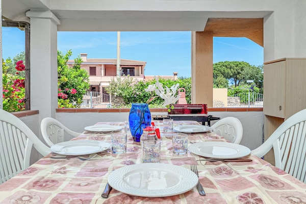 Casa De Vacaciones 'Trilocale' Con Terraza Privada Y Jardín Privado - San Teodoro