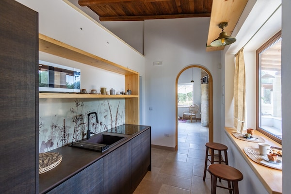 Among Olive Trees, Rural House With Small Pool For Living Immersed In The Landscape. - San Cassiano