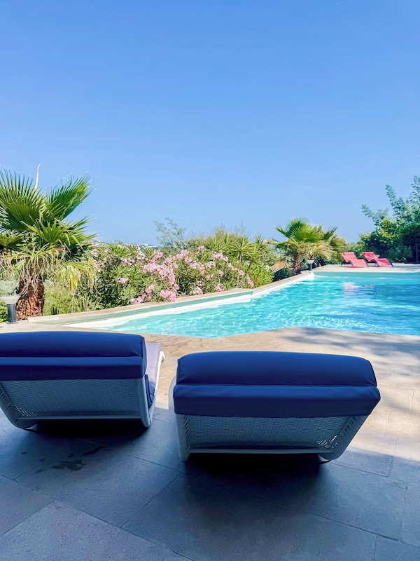Le Havre Des Mimosas - Villa De Luxe & Piscine - Mougins