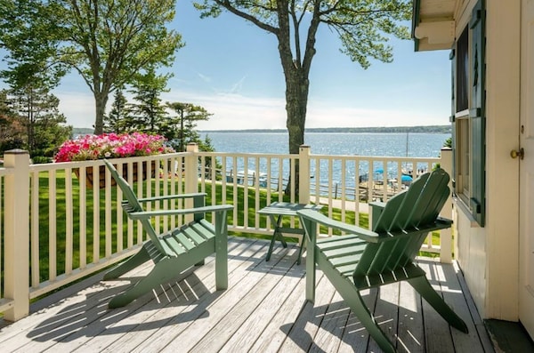 Boothbay Cottg | Oceanfront+deck | No Hidden Fees - Boothbay Harbor, ME