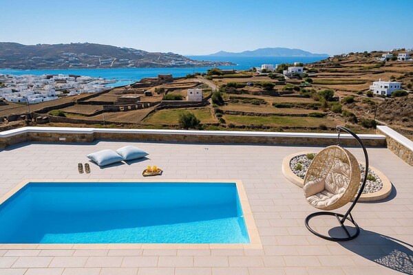 Mykonos Villa Sympatico, Private Pool & Sea Vistas - Mykonos