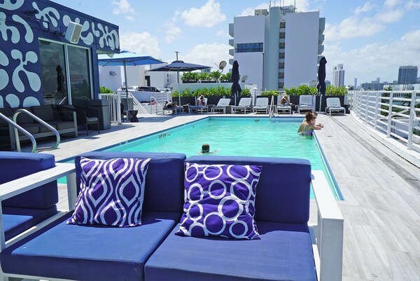 Ocean Drive Apartm Roof Top Pool Beach Access Charming Hotel Suites B202 - Miami, FL