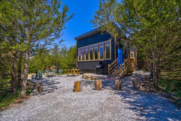 Modern Cabin. Communal Sleeping - 2 Queen Beds + Full Trundle. Pet Friendly! - Nebraska