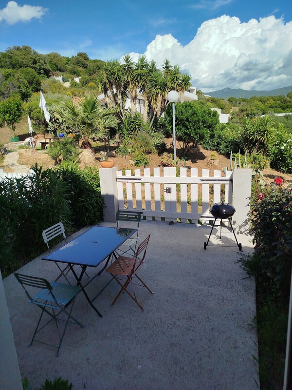 Porticcio Semi-detached House With Sea View And Garden. Walking Distance To The Beach. - Ajaccio