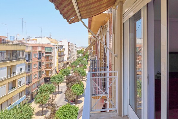 Apartamento '5 Caballeros' Con Balcón, Wi-fi Y Aire Acondicionado - Herrera