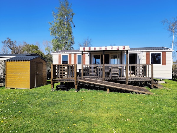 Séjour Idéal à 10 Min De La Mer  Mobil-home 8 Pers., Piscines, Camping 4 - Basse-Normandie
