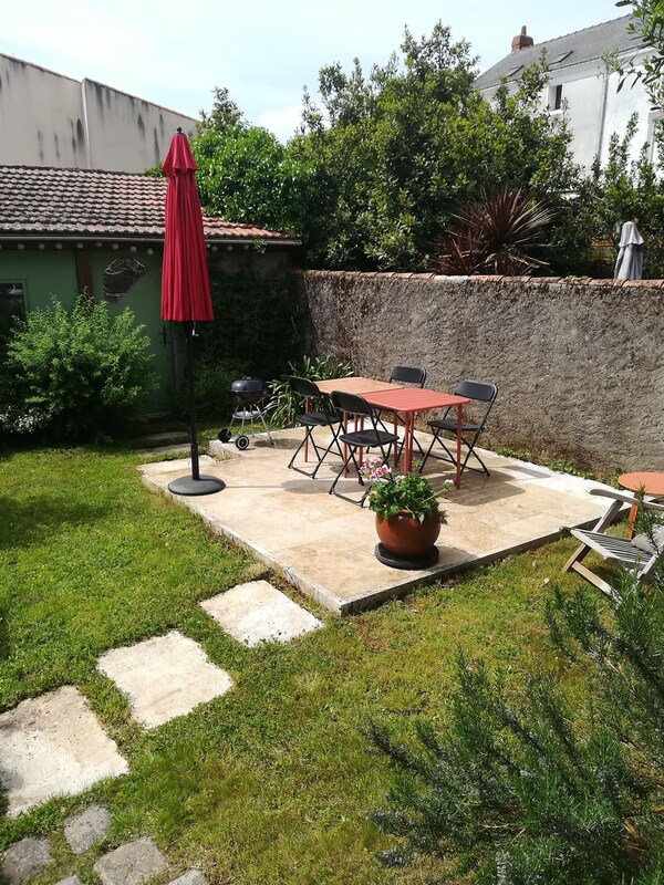 At The Entrance To The Charming Village Of Trentemoult, La Maison De Joséphine, - Nantes