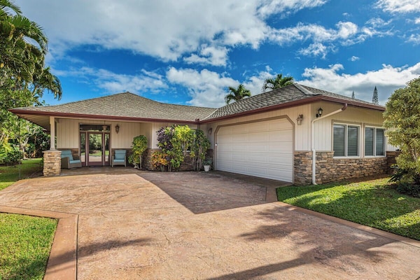 Emmalani Hale, A Luxurious And Tranquil Retreat, Ac, Nestled In Princeville - Anini Beach, HI