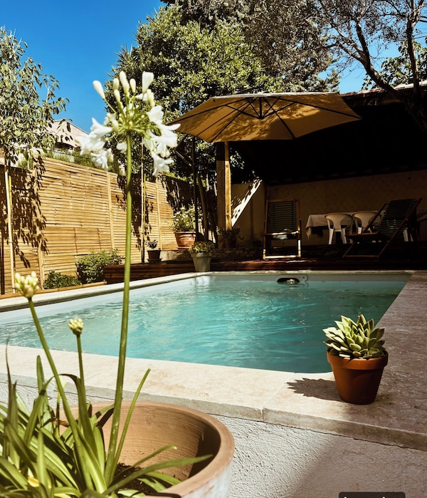 La Casita. A Family Home With Swimming Pool 15 Minutes From The Beach - La Garde