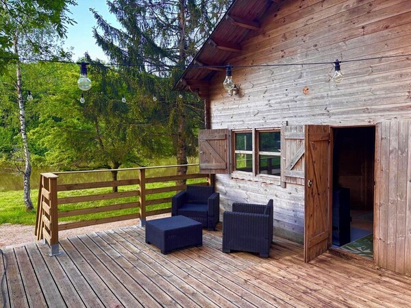 Chalet Au Bord D'un éTang - Belfort