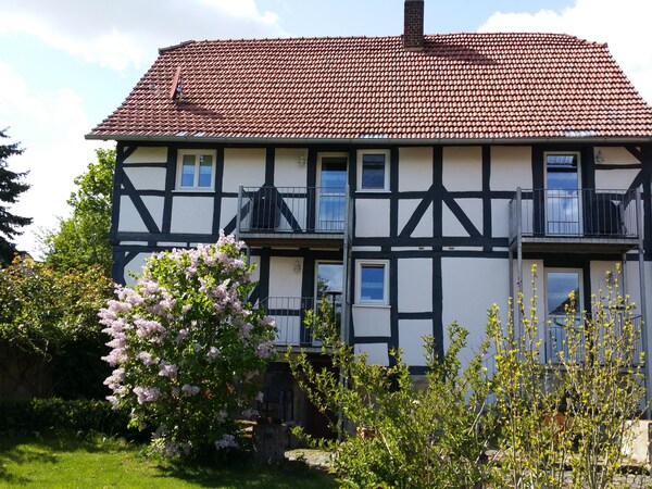 Apartment 'Gudde Stube' With Shared Terrace, Shared Garden And Wi-fi - Melsungen