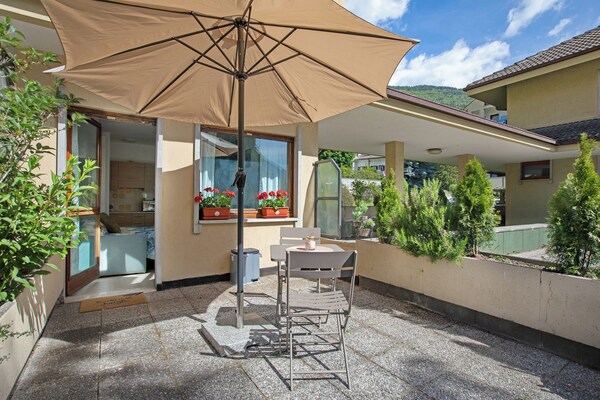 Studio 'Sofia - Aosta' Avec Vue Sur Les Montagnes, Terrasse Privée Et Wi-fi - Aoste