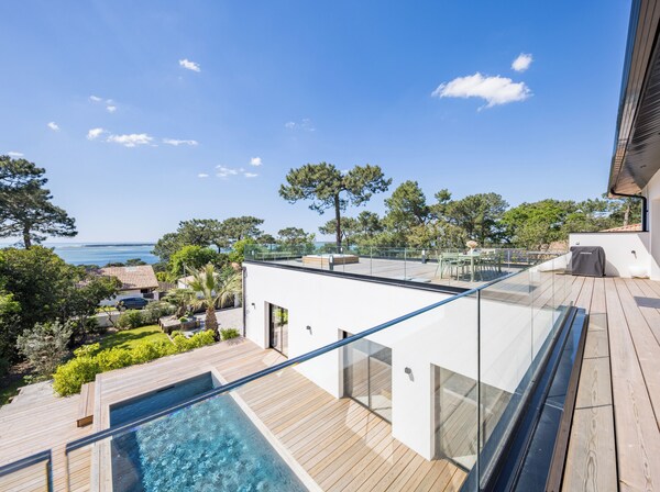 Splendid Villa With Pool View - Cap Ferret