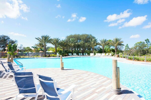 Cozy 5br Townhome Private Pool & Bbq Near Disney - Davenport, FL