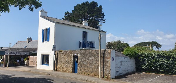 Maison Proche Plage, Vue Mer, Jardin Clos Avec Douche Extérieure. - Île-aux-Moines