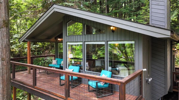 Pondside Snowline Cabin: Private Hot Tub + Ski + Hike + Pool M-th - Mount Baker, WA