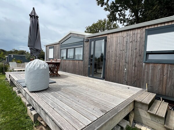 Mobil Home 'Mobil Home 4 Saisons Saint-jacques' Avec Terrasse Privée, Jardin Privé Et Wi-fi - Saint-Gildas-de-Rhuys