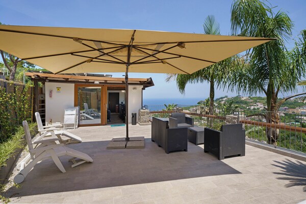 Villa 'Panorama Isola Di Ischia' Mit Meerblick, Wi-fi Und Klimaanlage - Forio