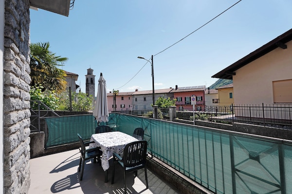 Casa Vacanze 'Tra Cielo E Bosco - Verbania' Con Vista Sulle Montagne, Terrazza Privata E Wi-fi - Lago Maggiore