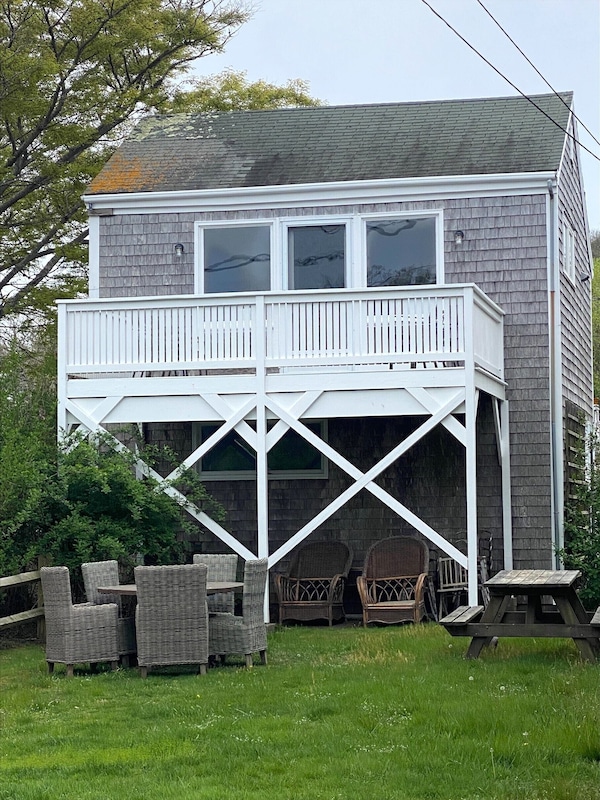 Newly Listed Charming Nantucket Upside House With Stunning Harbor View! - Nantucket, MA